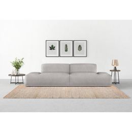 Trendmanufaktur Big-Sofa &raquo;Braga, toller Sitzkomfort, Designsofa&laquo; in moderner Optik, mit hochwertigem Kaltschaum silber 92% Polyester, 8% Nylon B/H/T: 