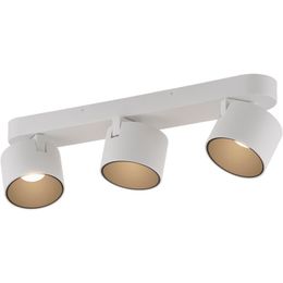Neuhaus PURE LED Deckenleuchte &raquo;PURE Cup&laquo; LED-Board 1 Stk. Warmwei&szlig; Dimmf&auml;hig &uuml;ber separaten Tronicdimmer, dreh- & schwenkbar 3, H: 11,8cm, 1 Stk.