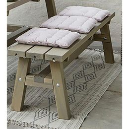 Plus Sitzbank &raquo;Contry Plankenbank&laquo; 1 Stk. tlg. 177x37x46 cm grau Holz B/H/T: 37cm x 46cm x 177cm