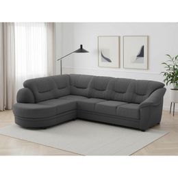 Sit & More sit&more Ecksofa &raquo;Savona&laquo; mit Federkern, optional mit Schlaffunktion B/H/T: 267cm x 90cm x 206cm, Olympia EASY CLEAN, Ottomane links,mit Bettfunktion