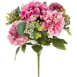 Gilde Kunstblume &raquo;Kunstblumenstrau&szlig; Posy&laquo; ein Mix aus 3 Blumenarten ABS-Kunststoff &Oslash;/H: 20cm x 42cm, 1 Stk.