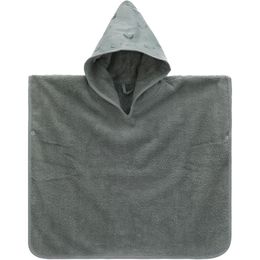 fillikid Badetuch &raquo;Badeponcho&laquo; grau B/L: 60cmx55cm, 1 Stk., Wale Badetuch