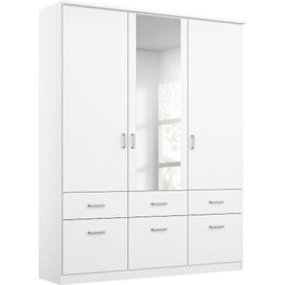 Rauch Kleiderschrank &raquo;Kleiderschrank Schrank Garderobe deckenhoher Schrank BREMEN&laquo; optional mit Spiegel, Breiten: 91/136/181 cm, H&ouml;he: 199 cm, in 