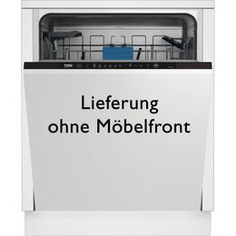 Beko vollintegrierbarer Geschirrsp&uuml;ler &raquo;BDIT16430 7698401671&laquo; 14 Ma&szlig;gedecke XL-Geschirrsp&uuml;ler mit 81,6 cm H&ouml;he &ndash; ideal f&uuml;r hohe Arbeitsplatten silber 