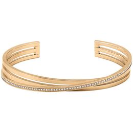 BOSS Damen BOSS Armreif &raquo;Schmuck Edelstahl Armschmuck SAYA&laquo; mit Preciosa Crystal Edelstahl