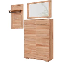 Home Affaire Garderoben-Set 3 Stk. tlg. braun B/H/T: 160cmcm x 205cmcm x 40cmcm