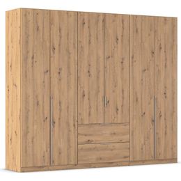 OTTO home Dreht&uuml;renschrank &raquo;Kleiderschrank Schrank Garderobe AGORDO mit Dekor- oder Hochglanzfront&laquo; in zwei Griff-Farben, Breite 271 cm, mit 