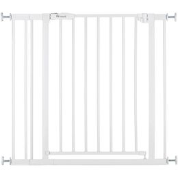 hauck T&uuml;rschutzgitter &raquo;Open N Stop 2 Set inklusive Verl&auml;ngerung 9 cm, White&laquo; auch als Treppenschutzgitter verwendbar; 84-89 cm wei&szlig; B/H/T: 84cm x 77cm x 