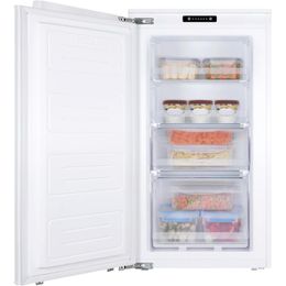 Amica Einbaugefrierschrank &raquo;EGSX 321 905&laquo; 87,1 cm hoch 54 cm breit Festt&uuml;r-Technik silber Supergefrierfunktion