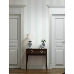 marburg Vliestapete &raquo;Stripe Showcase&laquo; Streifen moderne Tapete f&uuml;r Wohnzimmer Schlafzimmer K&uuml;che blau Vlies B/L: 0,53m x 10,05m, Rollen: 1
