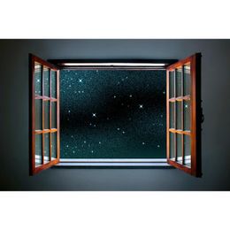 papermoon Fototapete &raquo;Clear Star Heaven&laquo; glatt bunt Vlies B/L: 1,5m x 1,11m, Bahnen: 7 Stk.