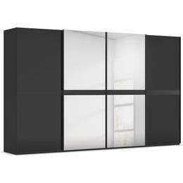 Rauch Schwebet&uuml;renschrank &raquo;Kleiderschrank Schrank Garderobe Schlafzimmerschrank SCALE-LINE&laquo; edle Optik mit Bauchbinde mit Glas/Spiegel-Front MADE IN 