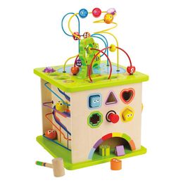 HAPE Motorikw&uuml;rfel &raquo;Kleine Tierchen&laquo; bunt Einheitsgr&ouml;&szlig;e Motorikw&uuml;rfel
