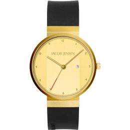 Jacob Jensen Herren Quarzuhr &raquo;New Line&laquo; Armbanduhr, Herrenuhr, analog, Tag Einheitsgr&ouml;&szlig;e