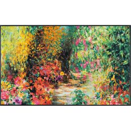 wash+dry by Kleen-Tex Teppich &raquo;Primavera&laquo; rechteckig 7 mm H&ouml;he rutschhemmend, waschbar, Wohnzimmer bunt Kunstfaser B : 75cm 1 Stk., 7mm, L: 120cm