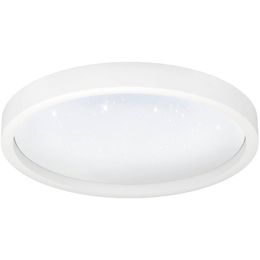 Eglo Deckenleuchte &raquo;Montemorelos-Z Deckenlampe, ZigBee 3.0, Kristall-Effekt, Flurlampe&laquo; LED-Modul 1 Stk. Kaltwei&szlig; RGB Wand-/Deckenleuchte - H5 x &Oslash;42 