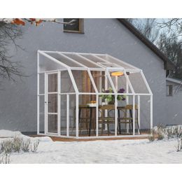 Gew&auml;chshaus &raquo;Sun Room&laquo; lebenslang widerstandsf&auml;hige Wandpaneele wei&szlig; B/H/T: 257cm x 266cm x 260cm