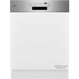 AEG teilintegrierbarer Geschirrsp&uuml;ler 8000 &raquo;GT8200B4SCM&laquo; ComfortLift Unterkorb: Be- und Entlade deine Sp&uuml;lmaschine ohne B&uuml;cken wei&szlig; EINGEBRANNTES IN 