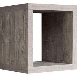 M&auml;usbacher Wandregal &raquo;Big System Office&laquo; Breite 40 cm grau Holzwerkstoff B/H/T: 40cm x 41cm x 40cm, 1 Stk.