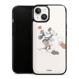 DeinDesign iPhone 14 Handy Silikon H&uuml;lle Case schwarz Handyh&uuml;lle Official Licensed Product Disney Mickey Mouse