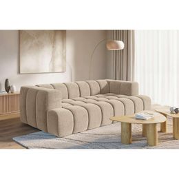 homsy by Ana Johnson Big-Sofa &raquo;&raquo;XL&laquo; BOUBELLE Design-Sofa extra tief, Bubble-Optik, Breite 246 cm&laquo; 4-Sitzer mit Wellenunterfederung, XL Sitztiefe 100 