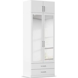 Rauch Kleiderschrank &raquo;Schrank Garderobe W&auml;scheschrank GAMMA in 4 Breiten 91-226 cm&laquo; 3 verschiedene Ausstattungen BASIC/CLASSIC/PREMIUM (inkl. SOFT-