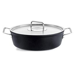 Fissler Bratentopf &raquo;Adamant &laquo; 1 Stk. tlg. Aluminium schwarz 3,1 l + &Oslash; 24cm + H&ouml;he 13cm