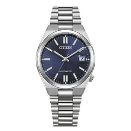 Citizen Damen Automatikuhr &raquo;TSUYOSA 37 mm&laquo; Armbanduhr, Damenuhr, Mechanische Uhr, Edelstahlarmband, analog Einheitsgr&ouml;&szlig;e