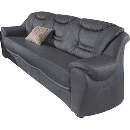 Sit & More sit&more 3-Sitzer &raquo;Benson&laquo; grau Primabelle -Microfaser;NaturLeder (in Sitz und R&uuml;cken, Korpus in passendem Kunstleder);Luxus-Microfaser;Luxus-