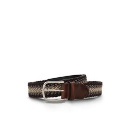 NAE Vegan Shoes Belt male size 95 Beige / Brown