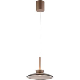 Neuhaus PURE LED Pendelleuchte &raquo;PURE Moon&laquo; LED-Board 1 Stk. Warmwei&szlig; Comfort Lift, dimmf&auml;hig &uuml;ber separaten Tronicdimmer 1, H: 60cm, 1 Stk.