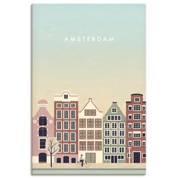 Artland Wandbild &raquo;Amsterdam&laquo; 1 Stk. tlg. als Alubild, Leinwandbild, Poster, Wandaufkleber in verschied. Gr&ouml;&szlig;en bunt B/H/T: 20cm x 30cm, Leinwandbilder 