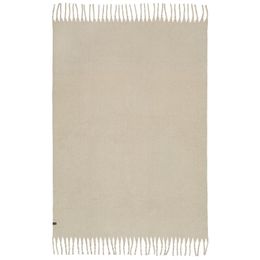 Sch&ouml;ner Wohnen Kollektion SCH&Ouml;NER WOHNEN-Kollektion Wohndecke &raquo;Plenty&laquo; mit langen Fransen beige 100% Polyester B/L: 140cm x 200cm