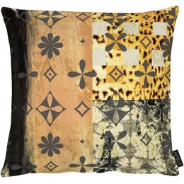 Apelt Dekokissen &raquo;Lucas&laquo; ohne F&uuml;llung braun Bezug: 100% Polyester B/L: 46cm x 46cm, 1 Stk.
