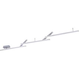 Trio Leuchten LED Deckenleuchte &raquo;MELBY&laquo; LED-Board 1 Stk. Neutralwei&szlig; Warmwei&szlig; WiZ Smarthome Deckenlampe Steuerung per Fernbedienung + App schwenkbar 