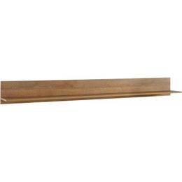 OTTO home Wandregal &raquo;Larona&laquo; Breite 185 cm, Wandboard braun B/H/T: 185cm x 20cm x 21cm