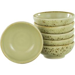 Creatable M&uuml;slischale &raquo;NATURE COLLECTION&laquo; 6 Stk. aus Steinzeug Salatschale, Snackschale, &Oslash; 16,5 cm beige Steinzeug &Oslash; 16,5cm