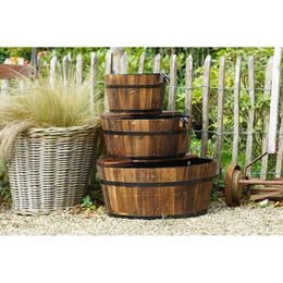 Ubbink Gartenbrunnen &raquo;Edinburgh&laquo; braun Holzwerkstoff, Kunststoff