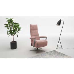 Sit & More sit&more TV-Sessel &raquo;Vario Comfort, inkl. Kopfteilverstellung & 360&deg; Drehfunktion&laquo; inkl. Herz-Waage-Funktion & 3 Motoren, H&ouml;he der Armlehnen 62cm rosa 