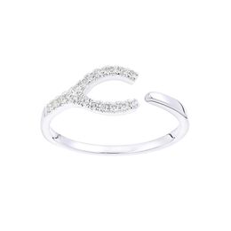 Diamant Leternel Ring Damen Gr&ouml;&szlig;e 49 silber
