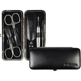Pfeilring Pfeilring Manik&uuml;re-Etui &raquo;Rahmenetui&laquo; Rindleder schwarz 5 Stk.