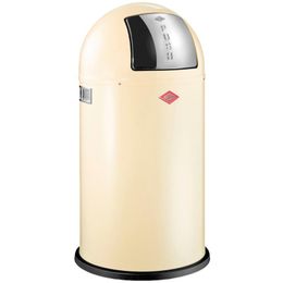 Wesco M&uuml;lleimer &raquo;Pushboy&laquo; 1 Beh&auml;lter Abfallsammler, 50 Liter braun Stahlblech B/H/T: 40cm x 75,5cm x 40cm, 50 l