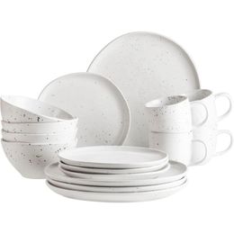M&auml;ser M&Auml;SER Kombiservice &raquo;ANDORO, Kombiservice, Keramik&laquo; Geschirr-Set, Service wei&szlig; Keramik 16 Stk.