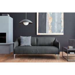 W.Schillig 2,5-Sitzer &raquo;sally Designsofa, Loungesofa, bequem, schmale Armlehnen, Breite 194cm&laquo; mit Metall-Winkelf&uuml;&szlig;en in Chrom gl&auml;nzend, Breite 194 cm 