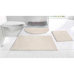 OTTO home Badematte &raquo;Ognon, Scandi, Boho, modernes Muster&laquo; H&ouml;he 15 mm rutschhemmend beschichtet fu&szlig;bodenheizungsgeeignet schnell trocknend 