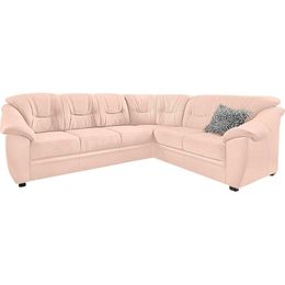 Sit & More sit&more Ecksofa &raquo;Savona&laquo; optional Schlaffunktion, Federkern beige PRIMABELLE -Microfaser (100% Polyester);SOFTLUX /Struktur (Korpus in Kunstleder, 