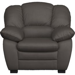 COTTA Sessel &raquo;Casino&laquo; Polstergarnitur, auch als Set erh&auml;ltlich braun 100% Echtleder Leder PAMPAS, B/H/T: 109cm x 88cm x 92cm