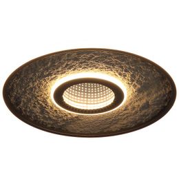 Searchlight Deckenleuchte &raquo;Lumadisc LED Deckenleuchte, Mattschwarz&laquo; LED-Modul 1 Stk. H: 6cm, 1 Stk.