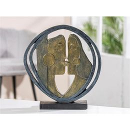Casablanca by Gilde Dekofigur &raquo;Skulptur "Abstract"&laquo; schwarz Kunstharz B/H/T: 28,5cm x 31cm x 8cm