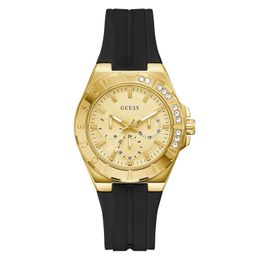 Guess Damen Multifunktionsuhr &raquo;CALYPSO&laquo; Quarzuhr, Armbanduhr, Damenuhr, analog, Wochentag, Tag gold Einheitsgr&ouml;&szlig;e